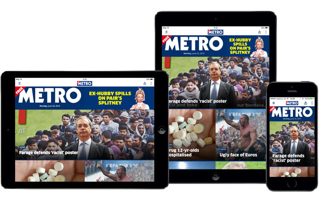 New Metro app transforms print ads into animated creative – The Media ...