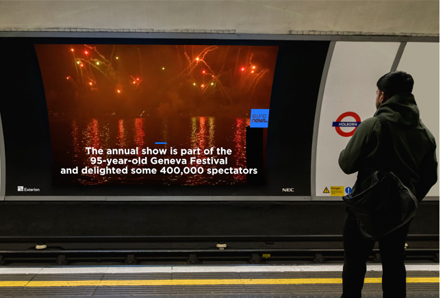 Exterion brings rolling news to the Tube – The Media Leader